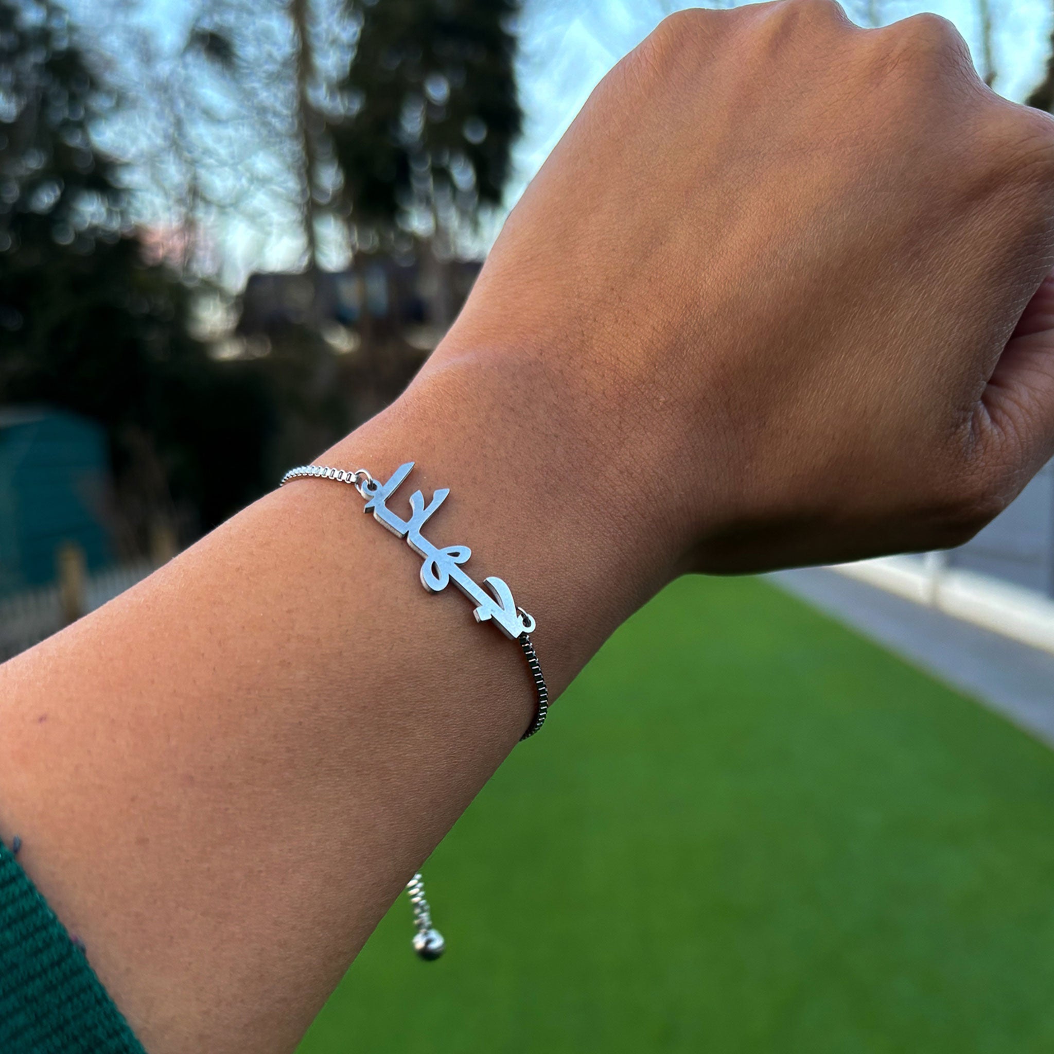 Personalised Arabic Name Bracelet – Luxsy Jewels